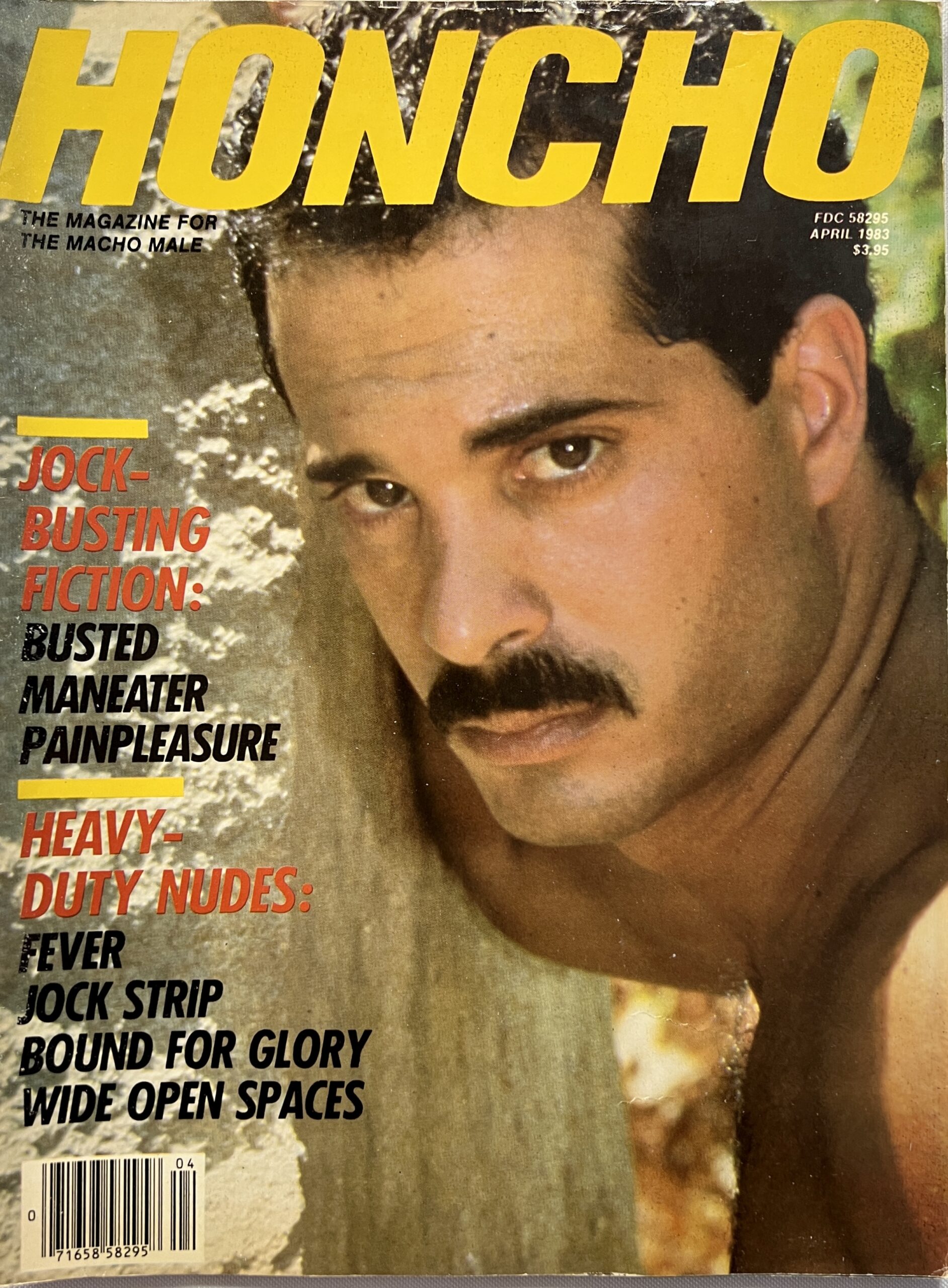 Honcho April 1983 Gay Adult Mens Magazine - VM16