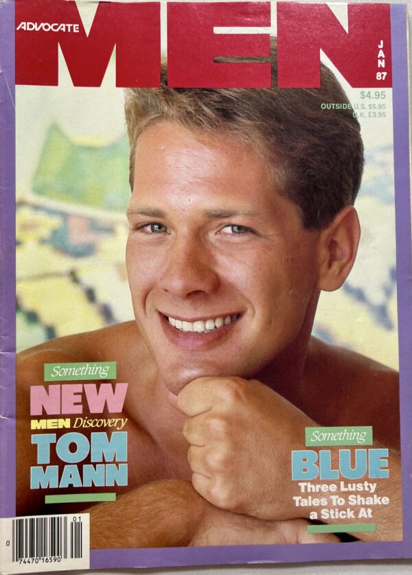Advocate Men January 1987 Gay Adult Mens Magazine - VM16