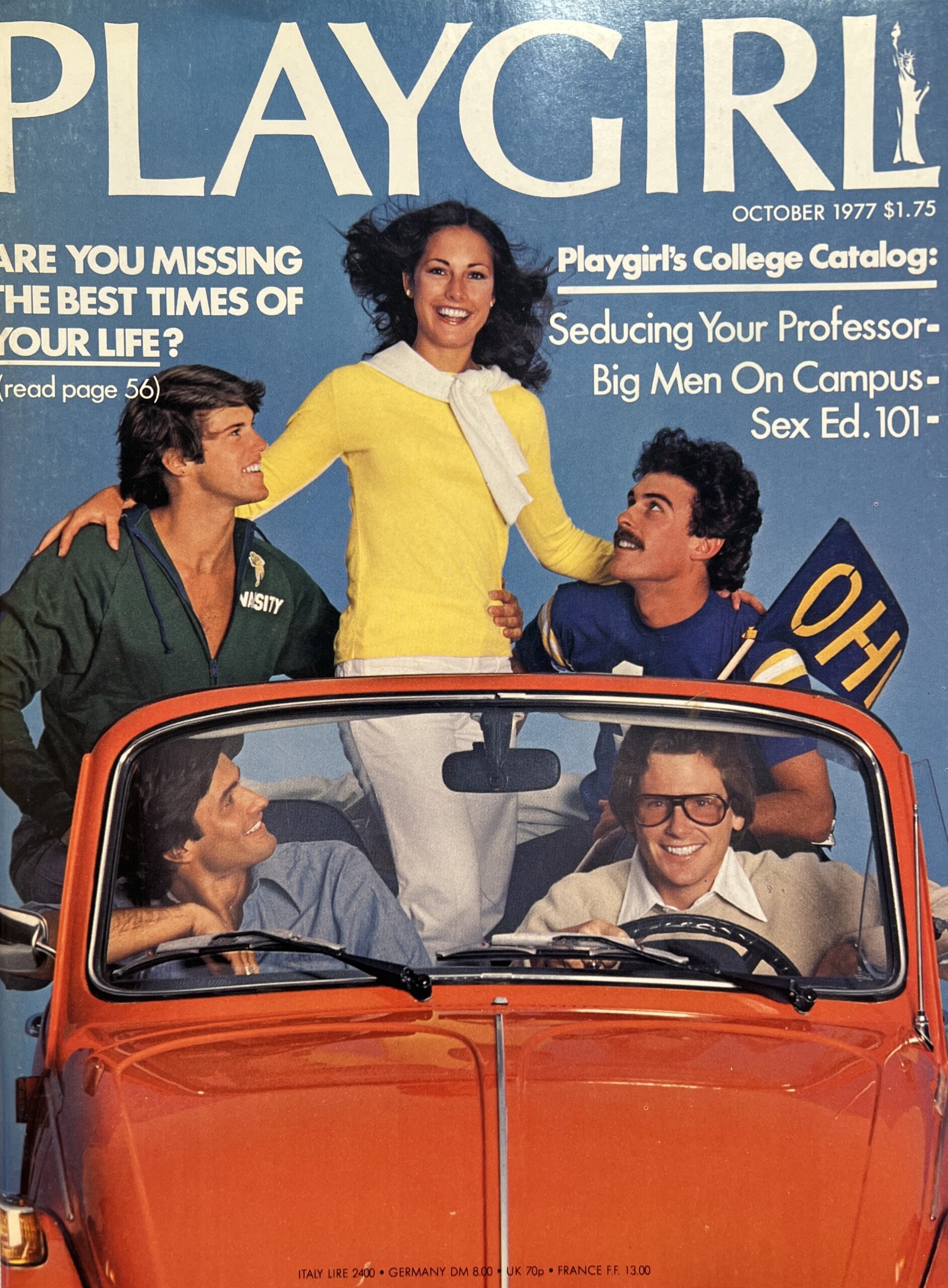 Playgirl October 1977 Adult Magazine - VM16