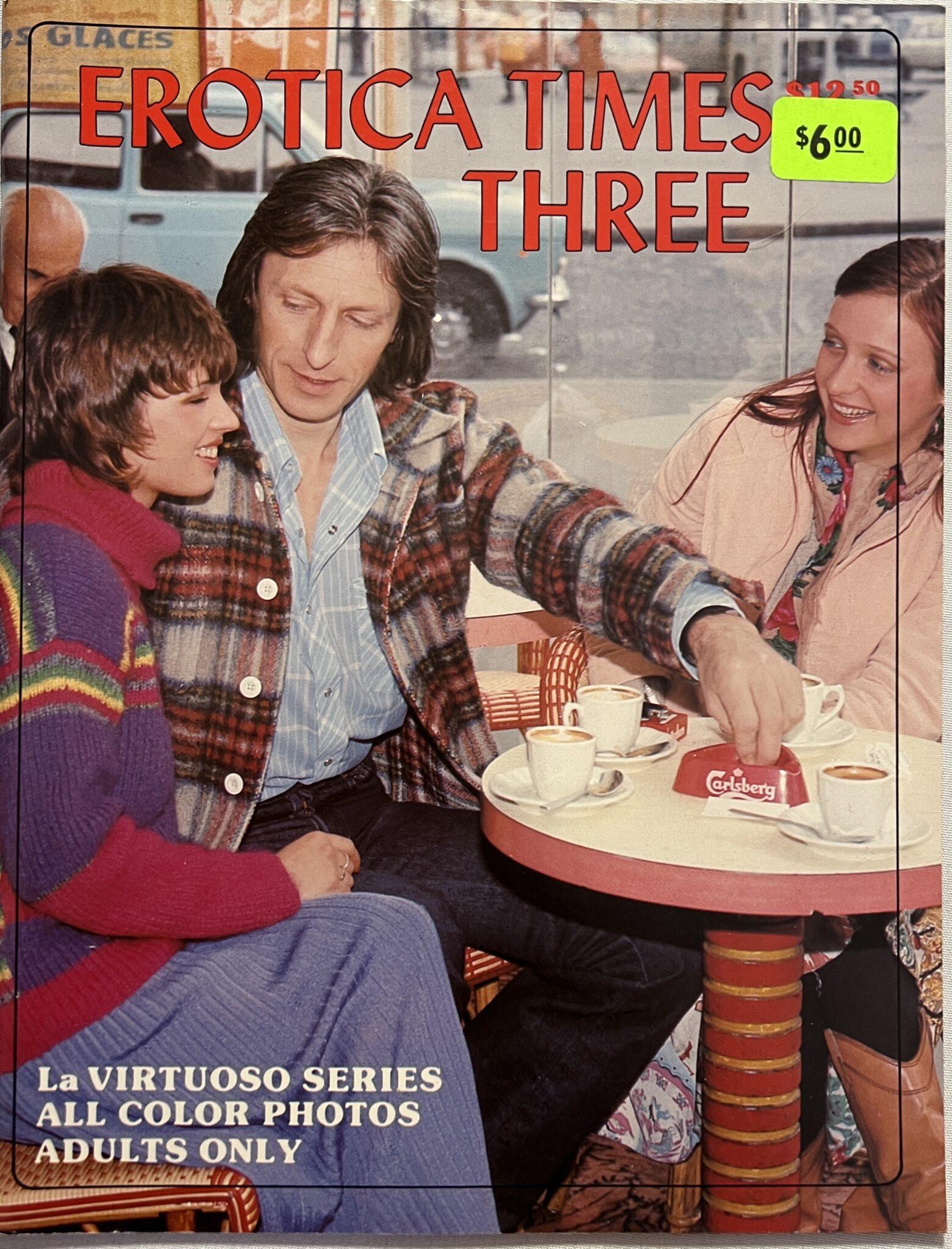 Erotica Times Three #1 70'S La Virtuoso Series Slick Magazine - VM16