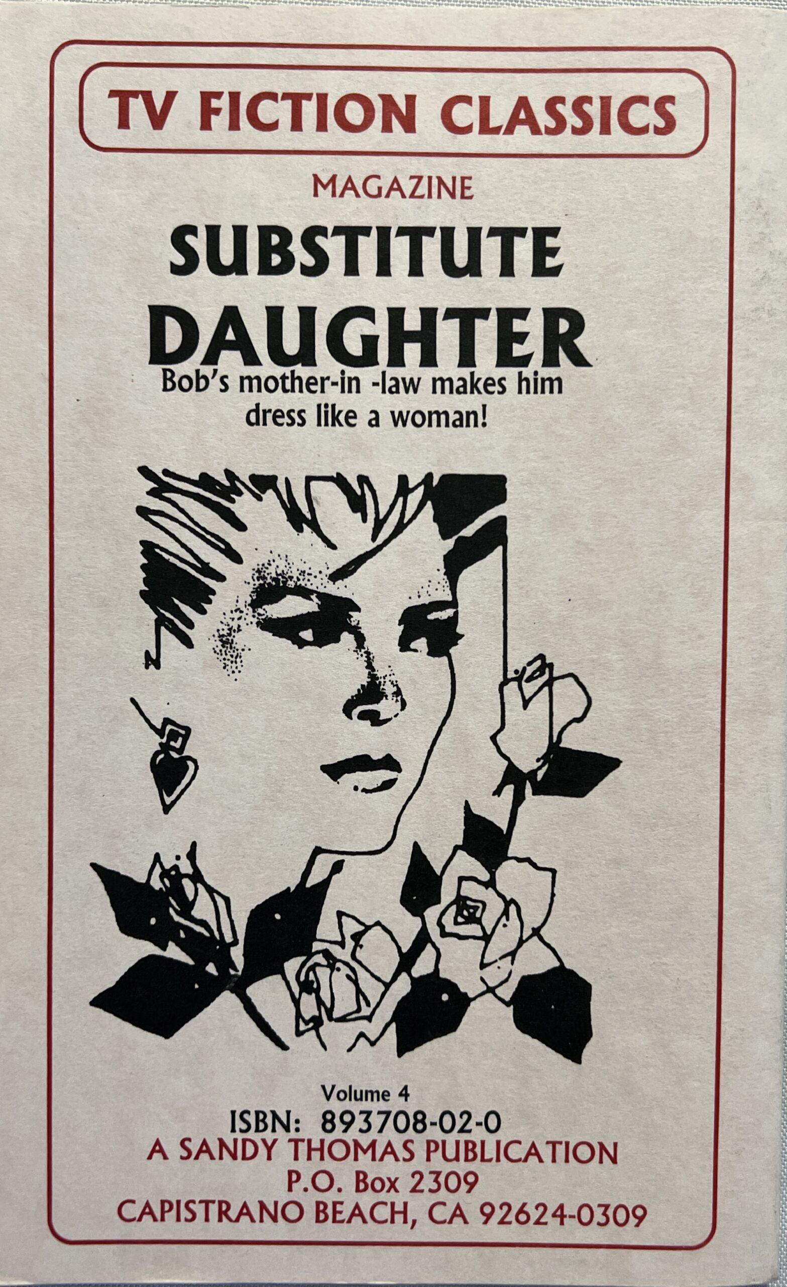 TV Fiction Classics "Substitute Daughter" Vol. 4 1987 Adult Transgender ...