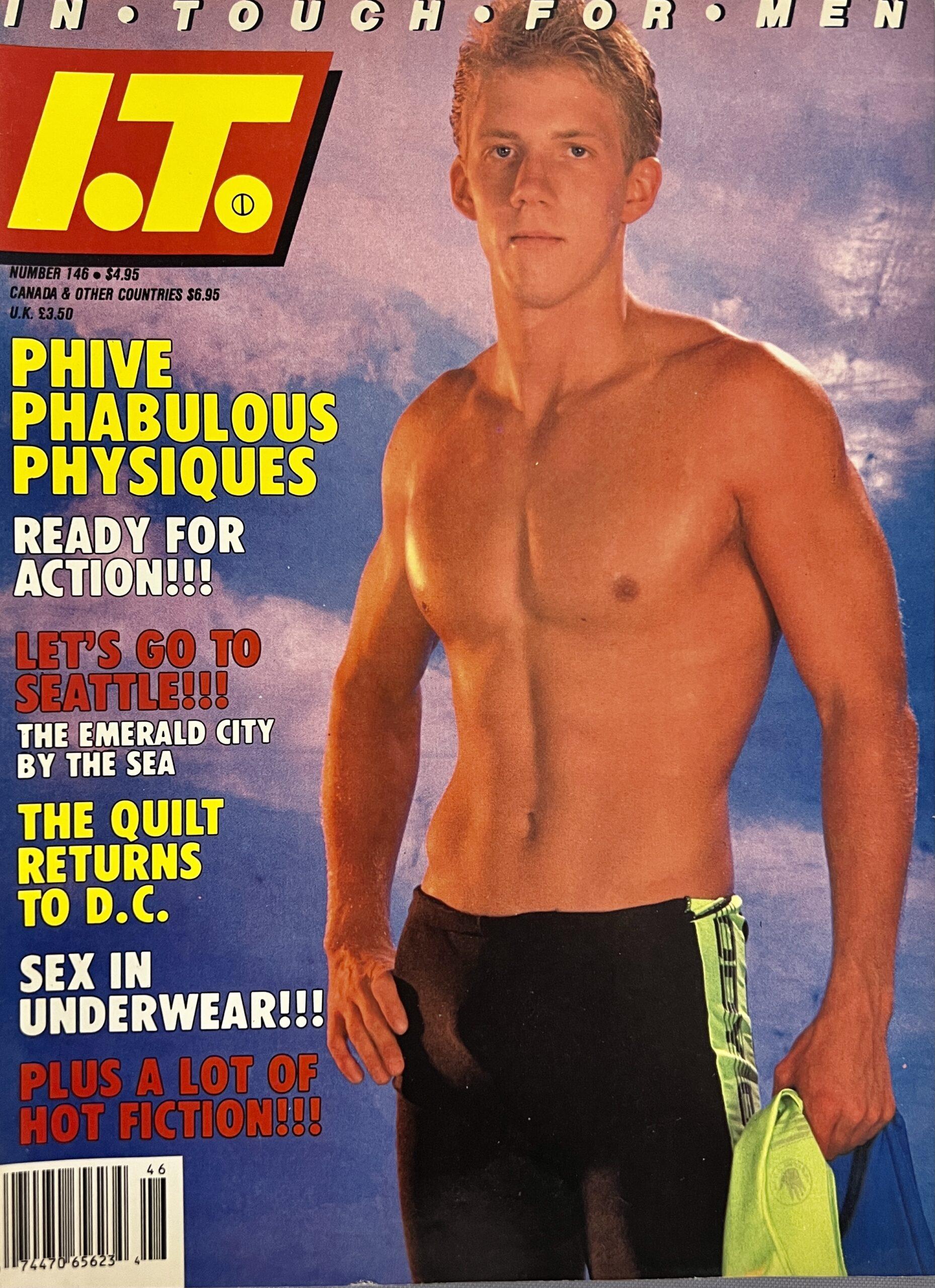 In Touch January 1989 Adult Gay Magazine - VM16