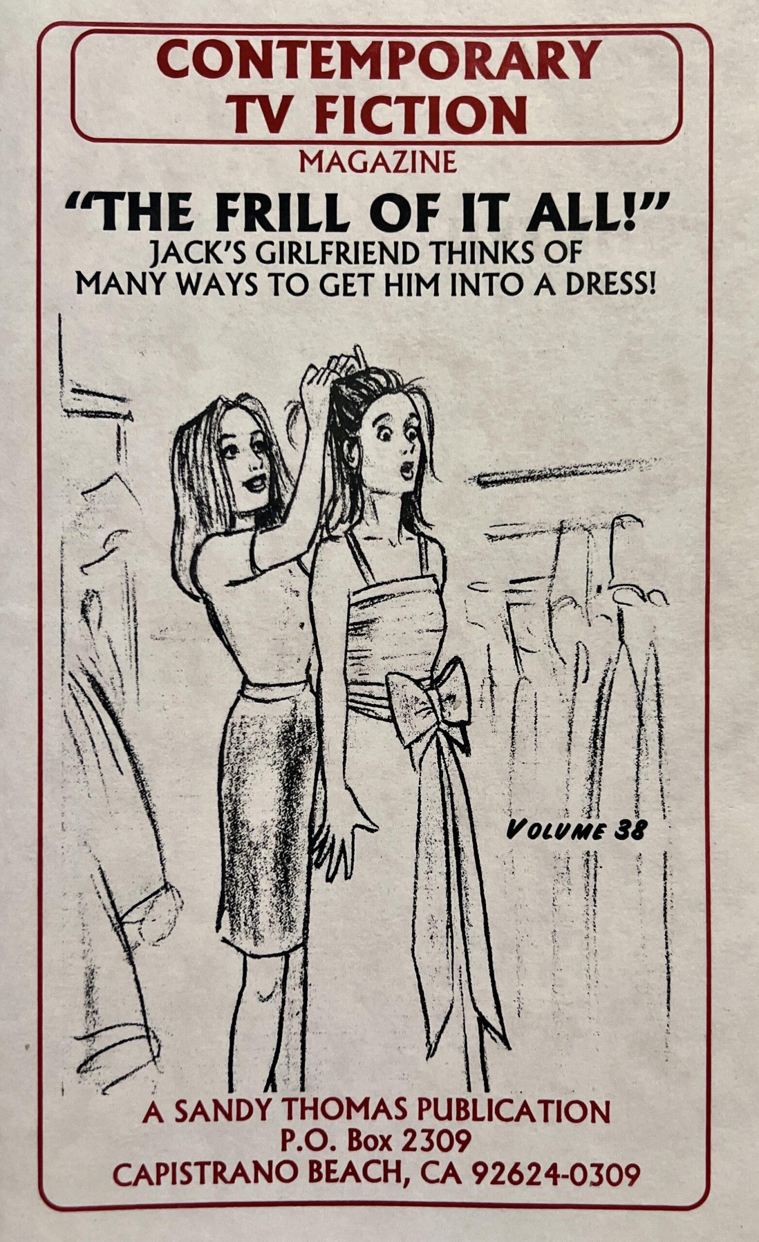 Contemporary TV Fiction "The Frill Of It All" Vol. 38 1997 Drag Queen ...