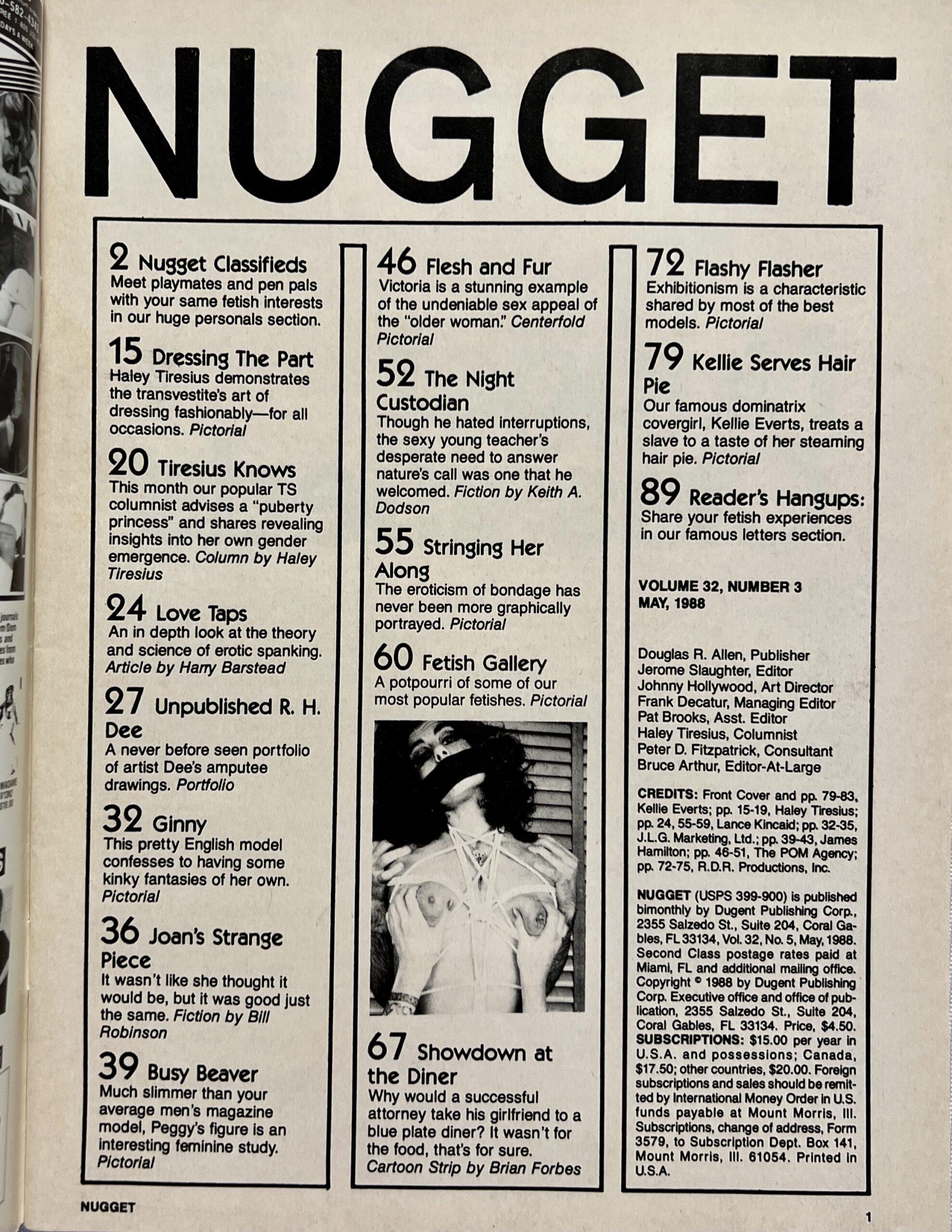 Nugget May 1988 *Kellie Everts* - VM16