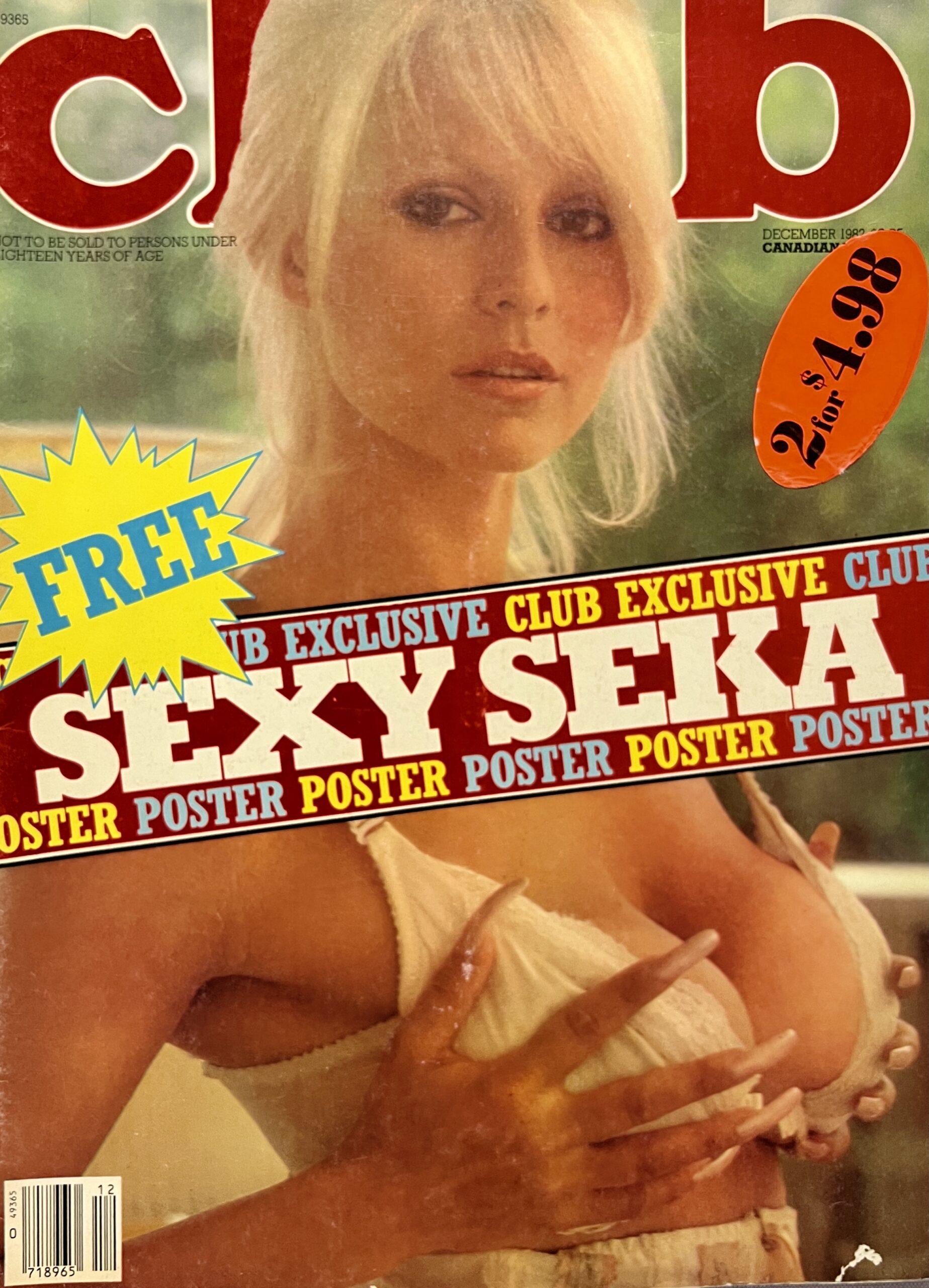 Club December 1982 Sexy Seka Poster Vm16
