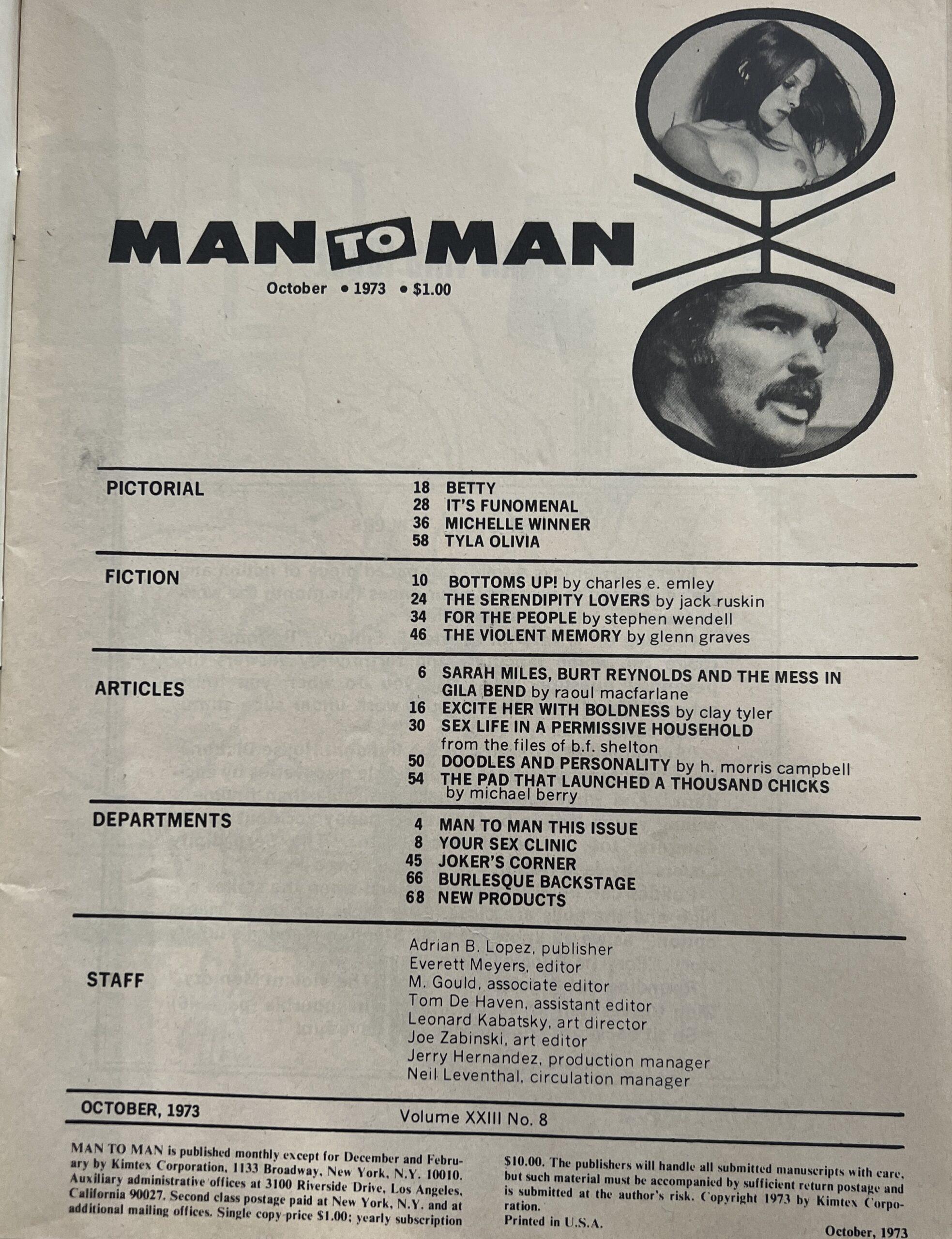 Man to Man October 1973 - VM16
