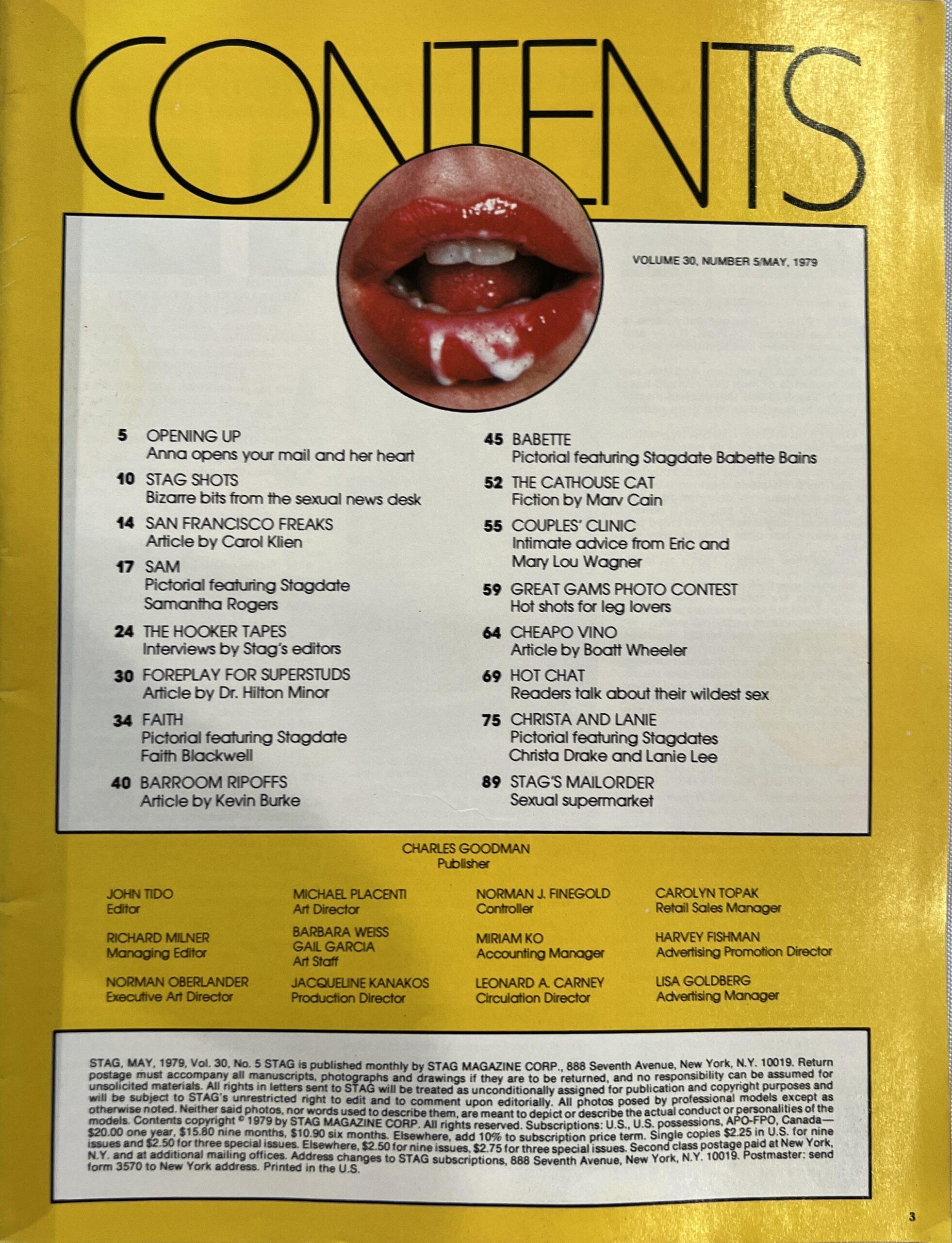 Stag May 1979 - VM16