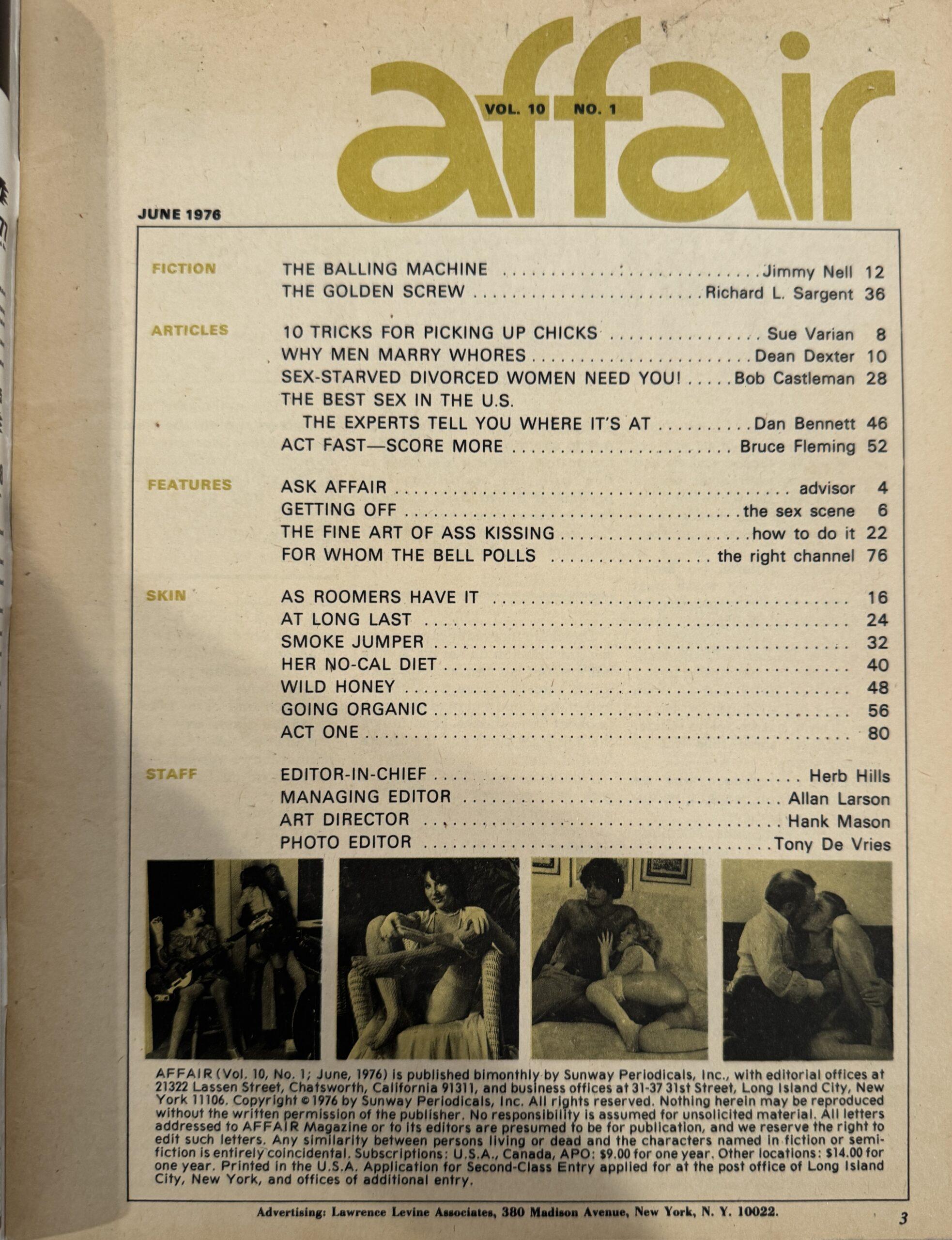 Affair June 1976 - VM16