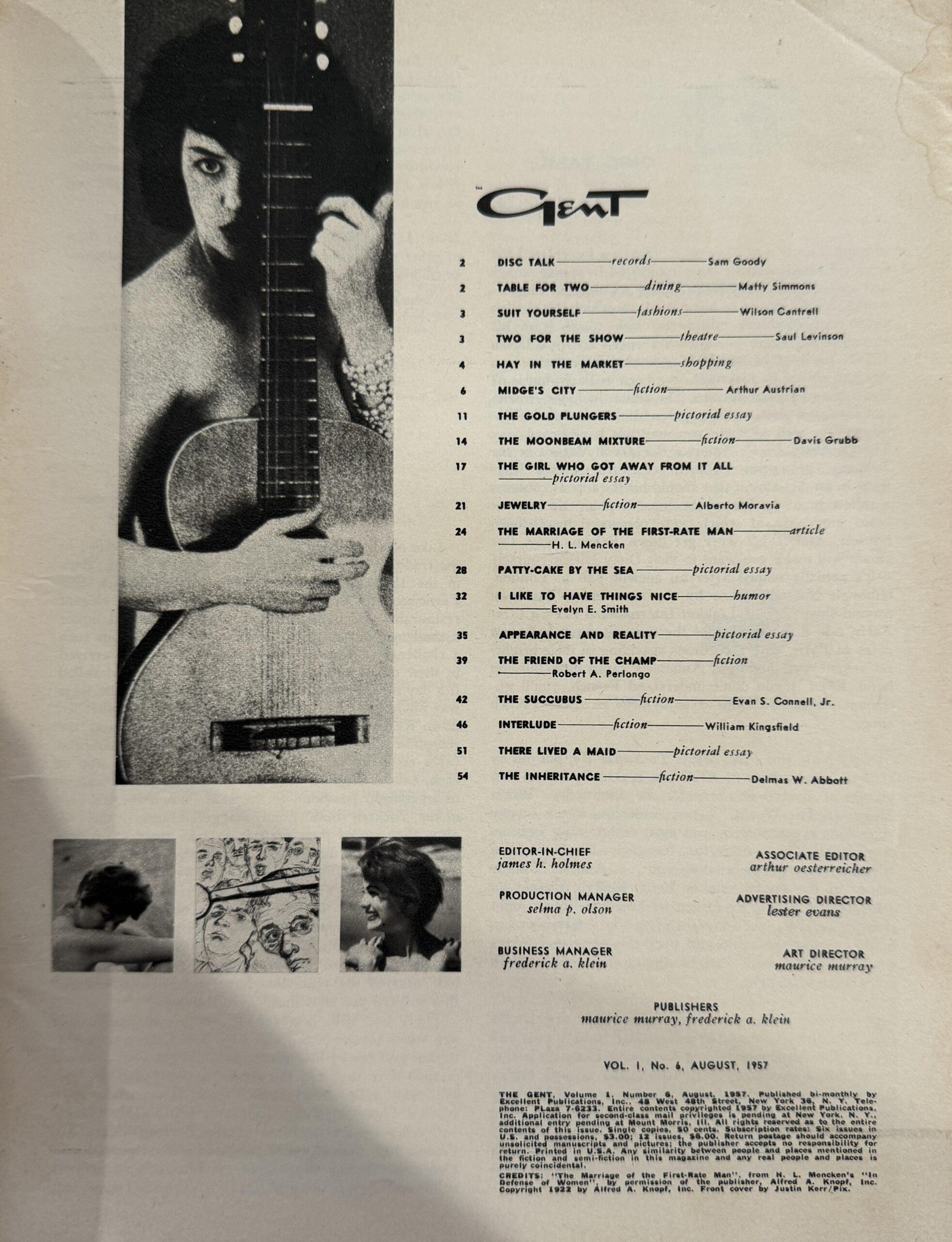 Gent August 1957 *Patty Conley* - VM16