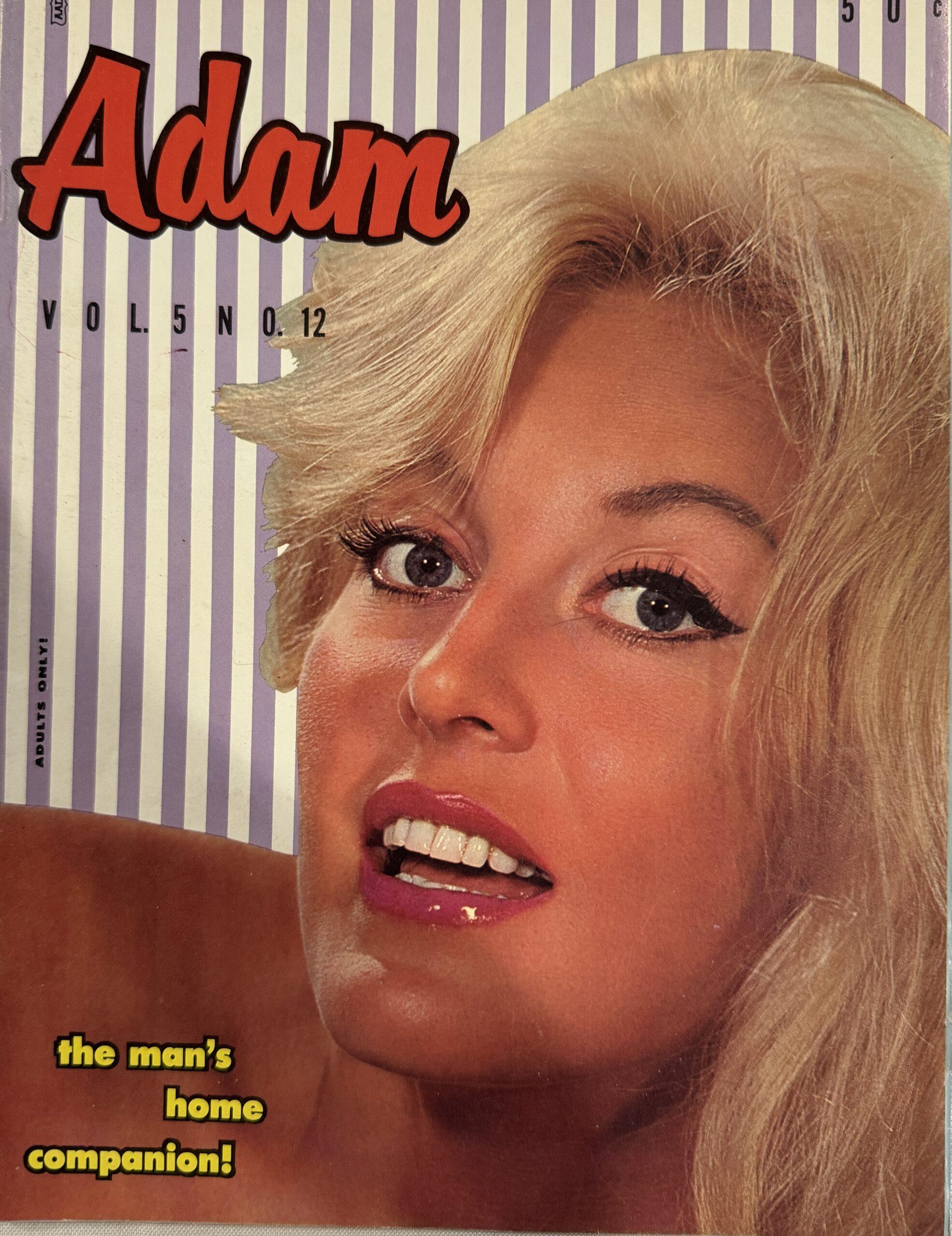Adam 5/12 1961 *Covergirl Analena* Pin Up Magazine - VM16