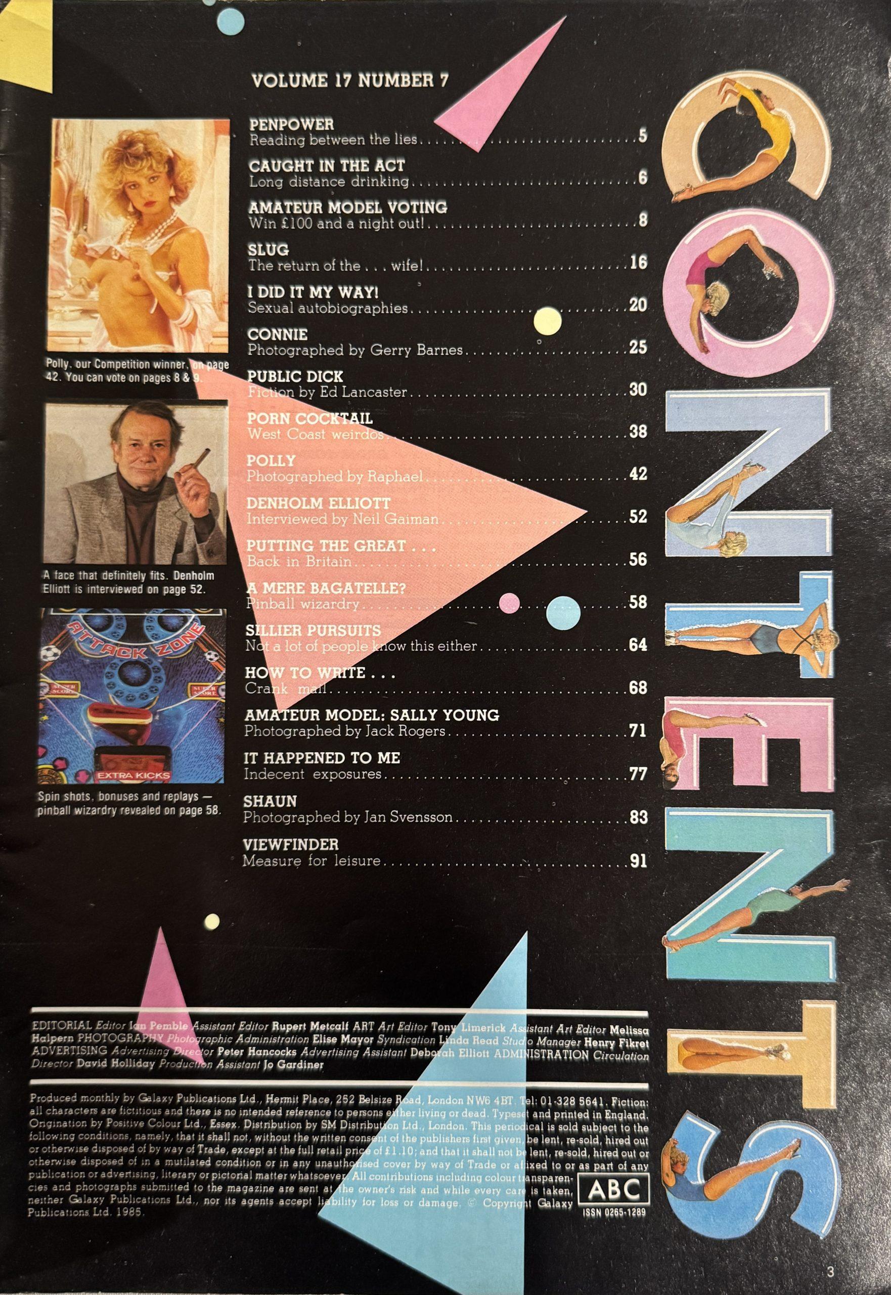 Knave 17/7 1985 UK Magazine - VM16