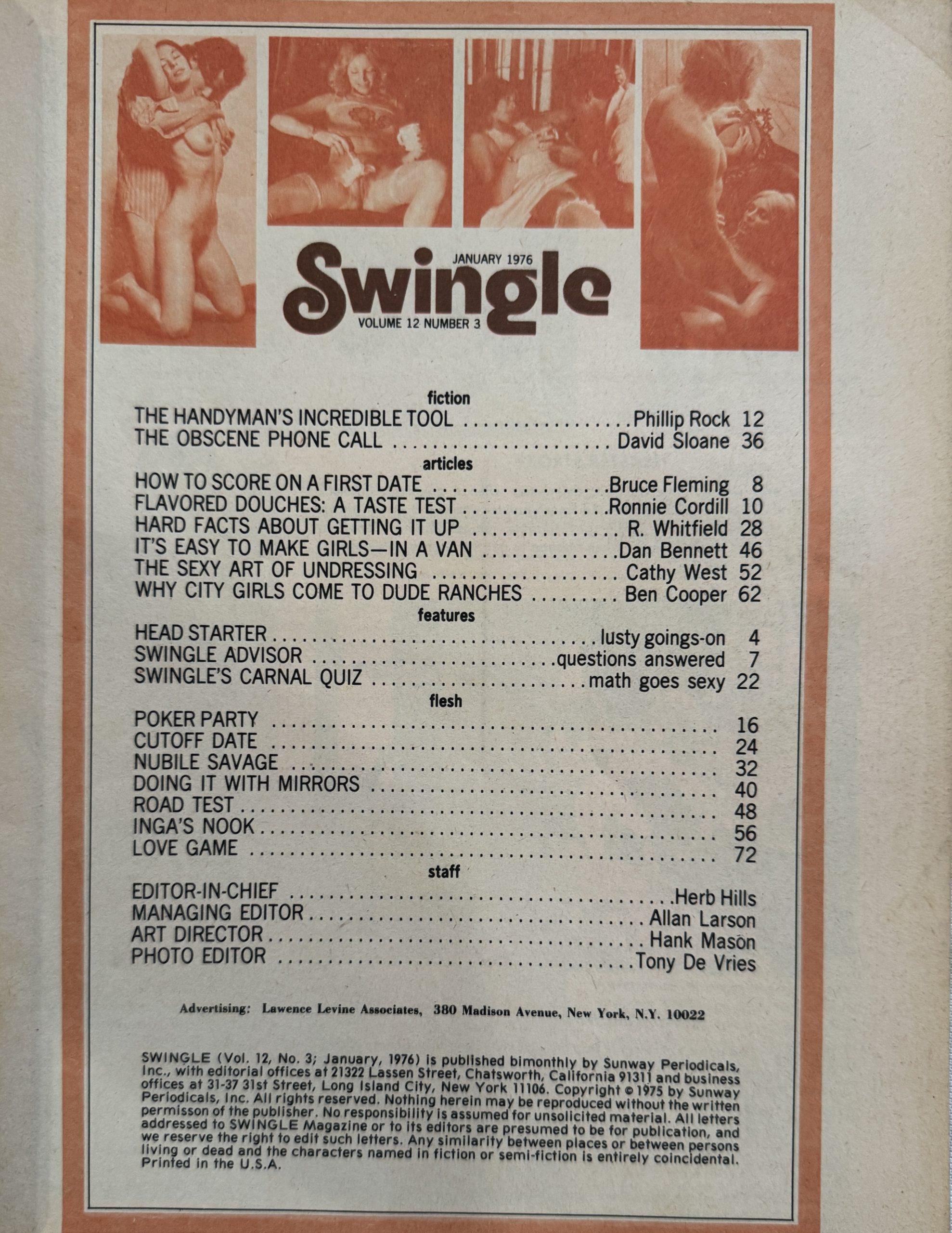Swingle January 1972 - VM16