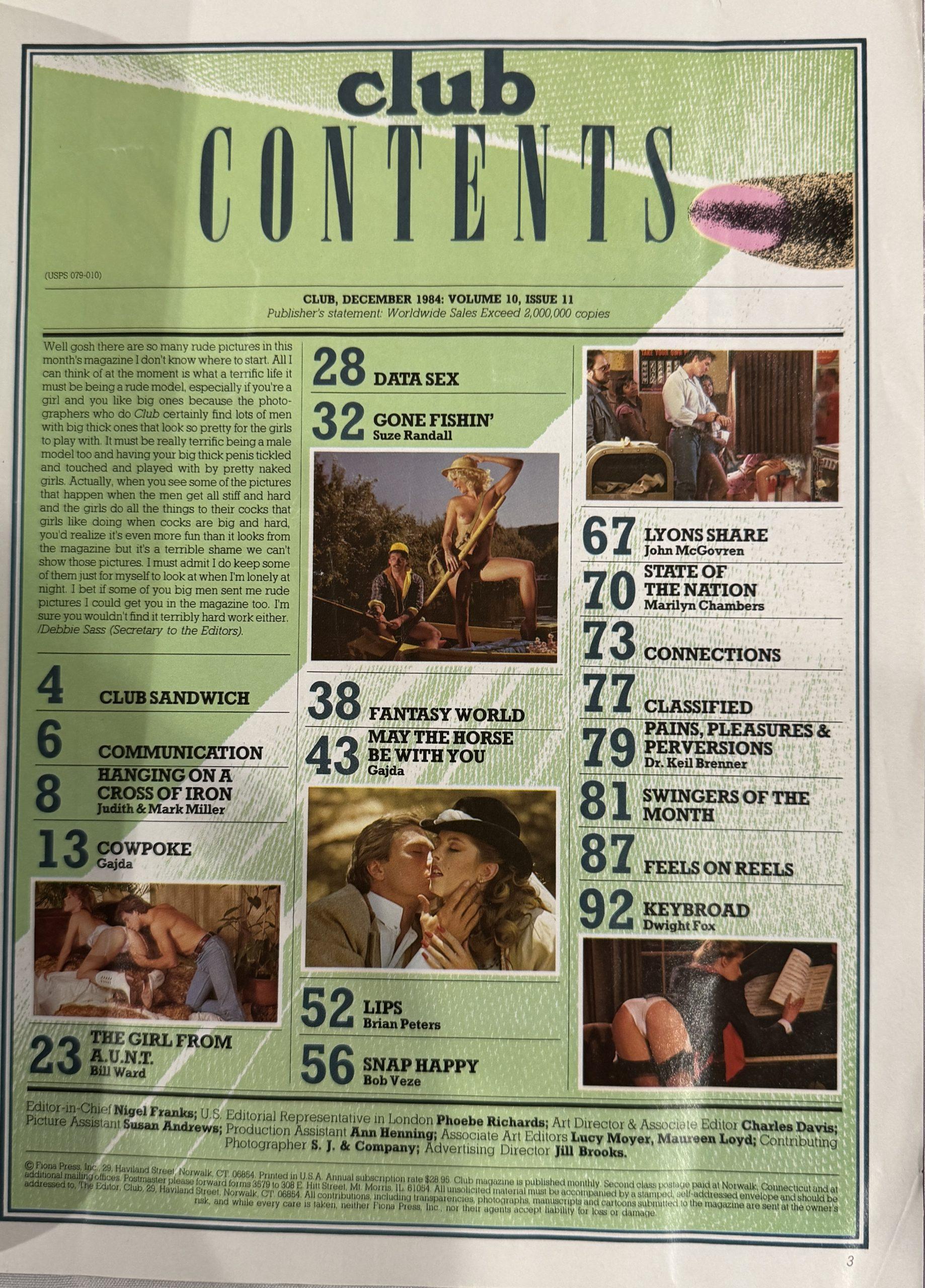 Club December 1984 - VM16