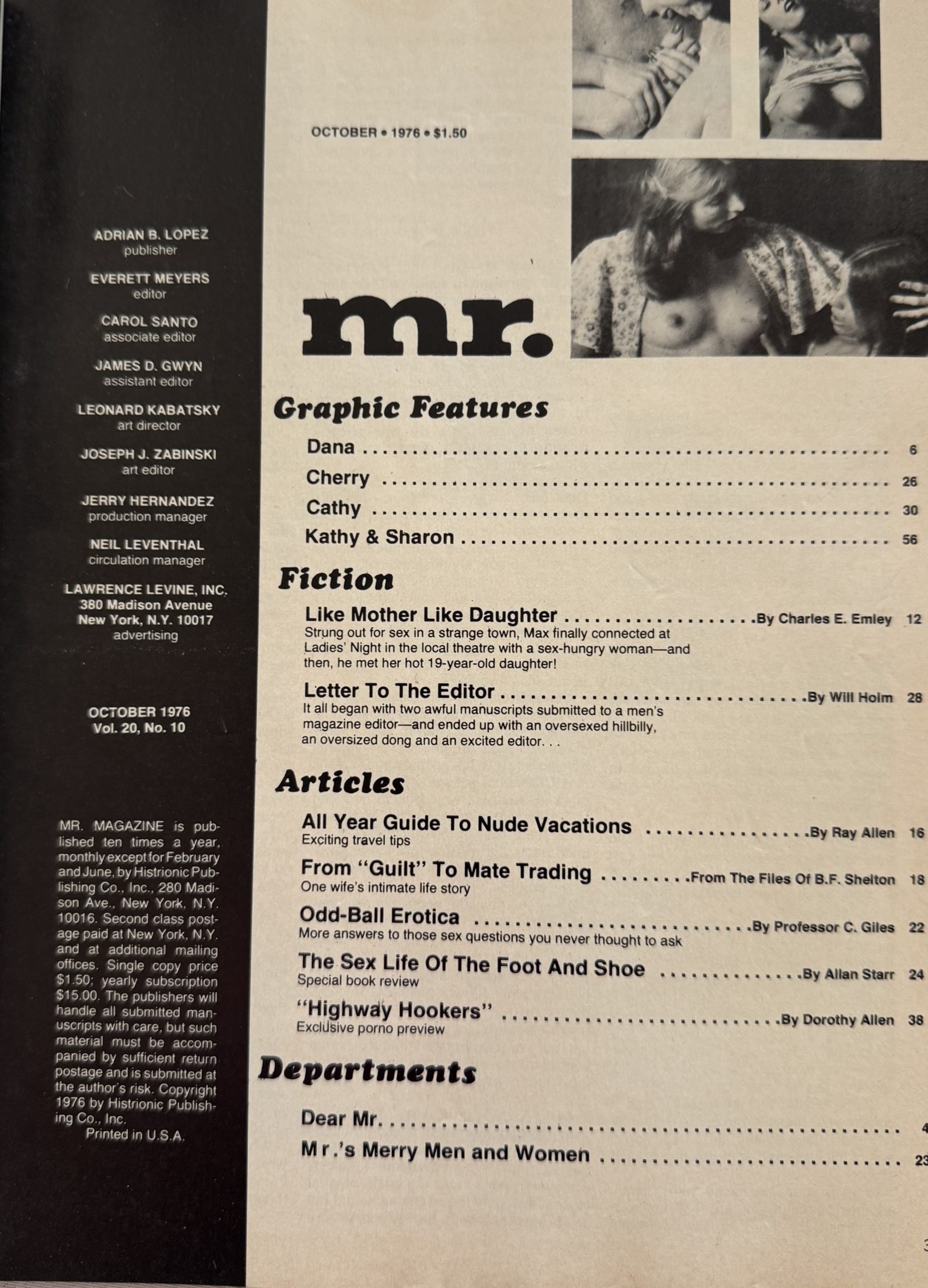 Mr. October 1976 - VM16