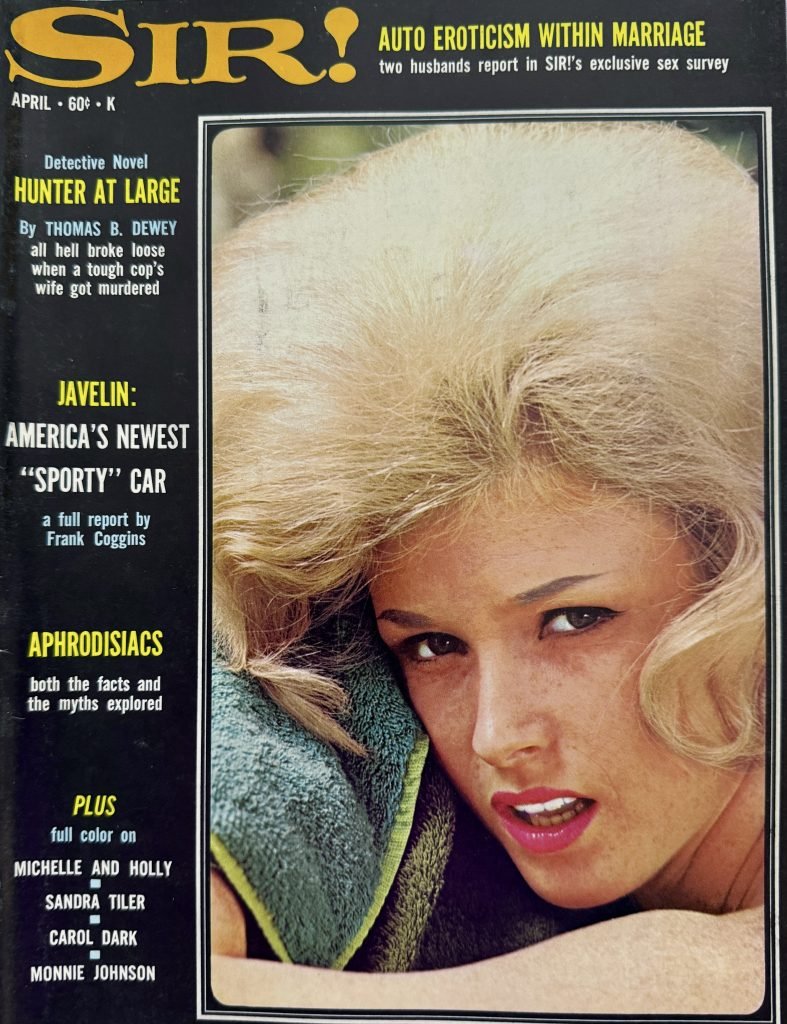 Sir April 1968 *CF Carol Dark, Sandra Tiler, Monnie Johnson* - VM16