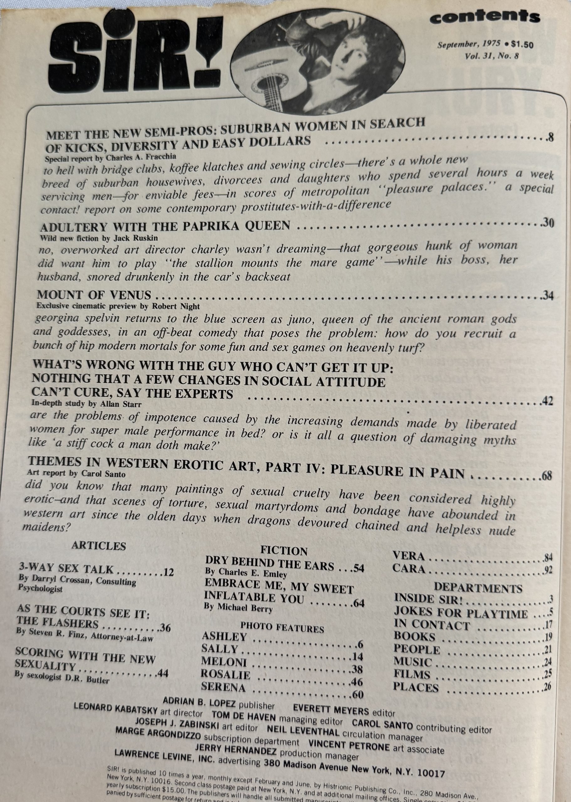 Sir September 1975 - VM16
